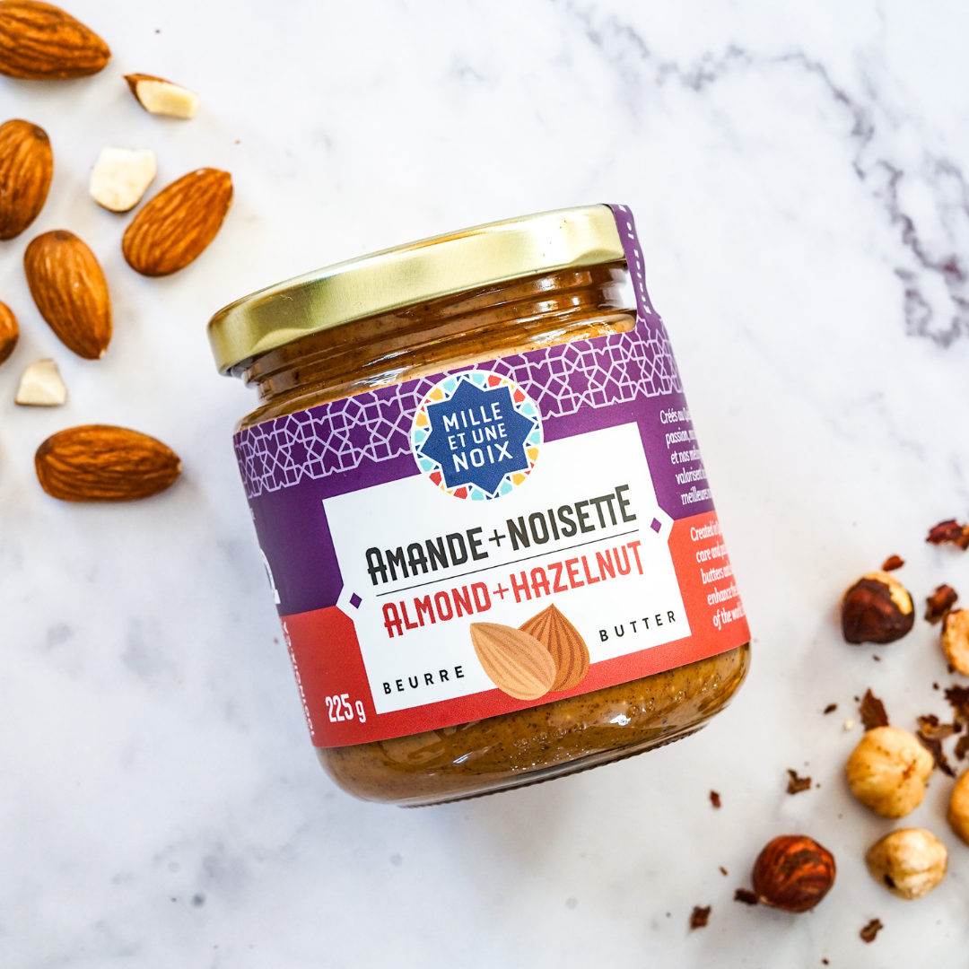 Almond + Hazelnut butter | Mille et Une Noix