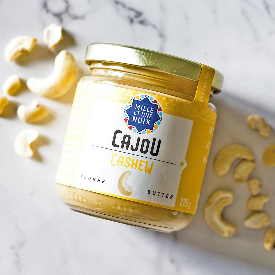 Beurre de cajou naturel | Mille et Une Noix